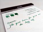 Pelikan Edelstein Aventurine – Handwritten Ink Review – edjelley.com ...