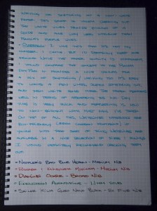 Whitelines Grid Notebook – A4 Size – Handwritten Stationery Review ...