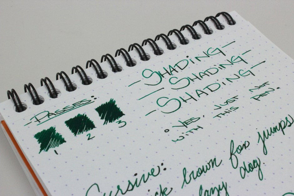 Private Reserve Sherwood Green – Handwritten Ink Review – edjelley.com ...
