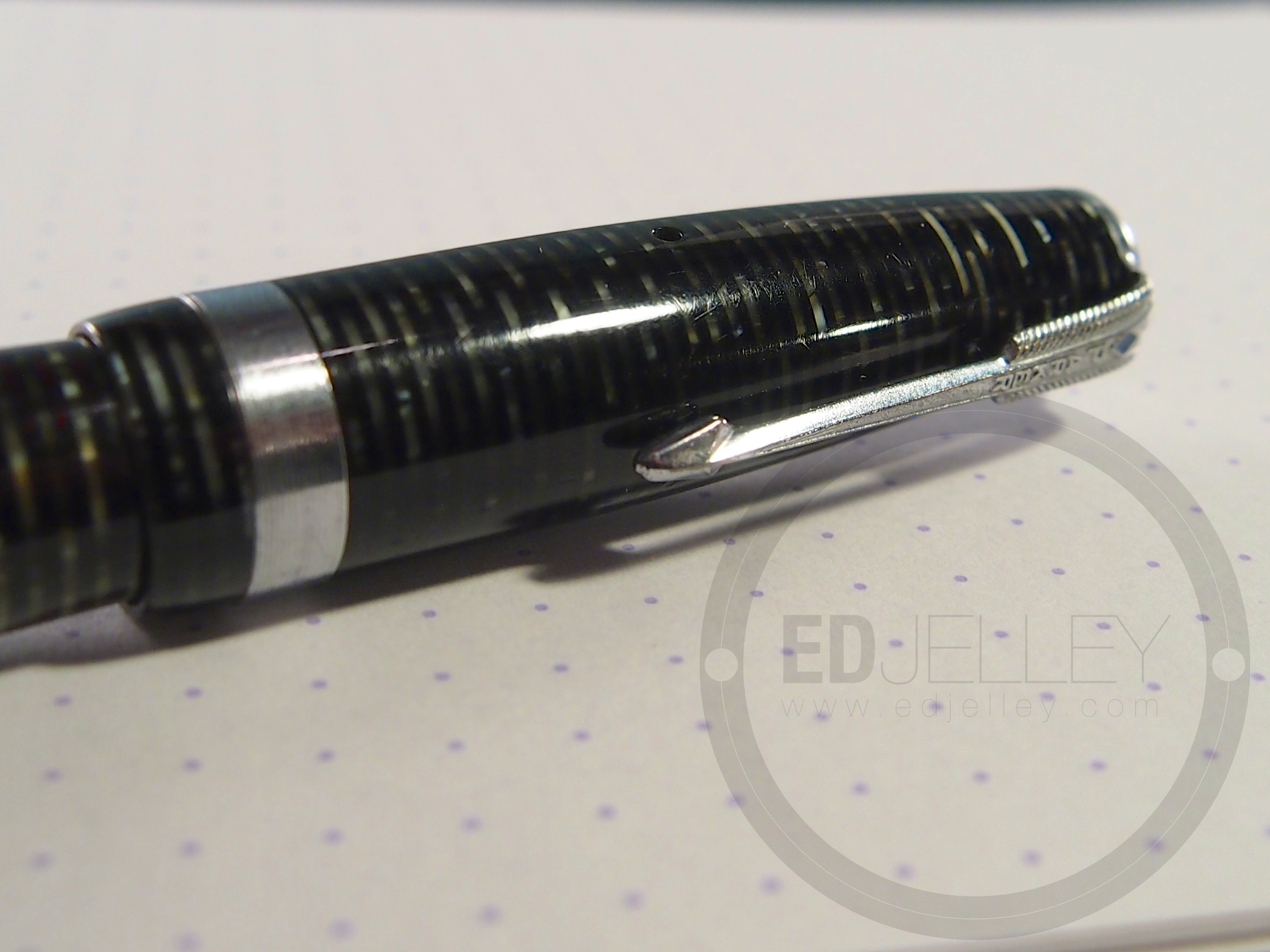 Parker Vacumatic Fountain Pen Handwritten Review 112 – edjelley.com ...