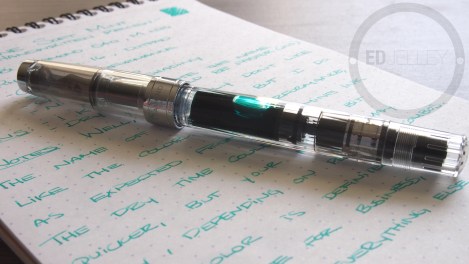 Diamine Soft Mint – Handwritten Ink Review – edjelley.com – Fountain ...