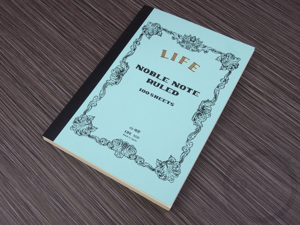LIFE Noble (A5) – Notebook Review – edjelley.com – Fountain Pen, Ink ...