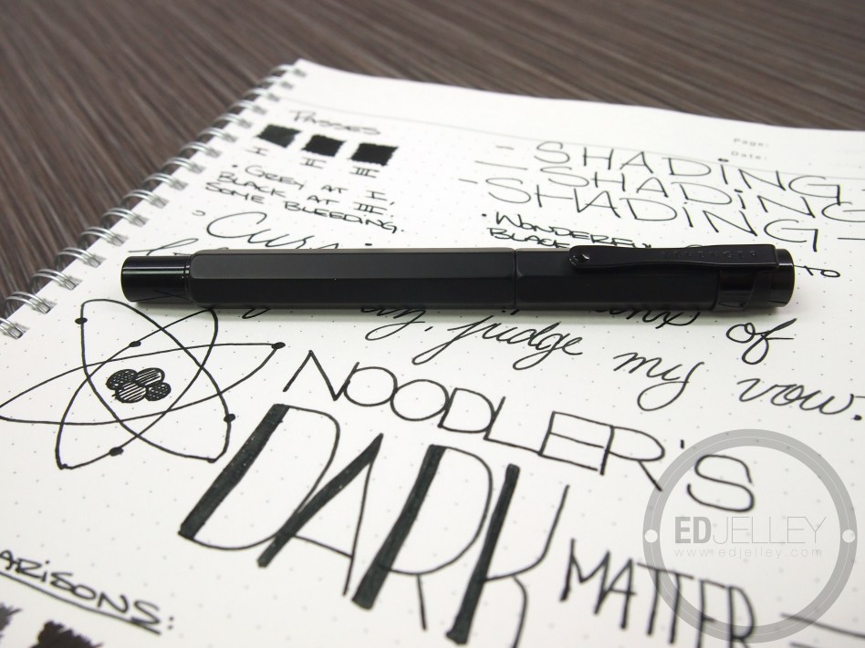 Noodler’s Dark Matter – Ink Review – edjelley.com – Fountain Pen, Ink ...