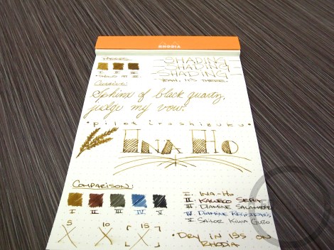 Pilot Iroshizuku Ina-Ho – Handwritten Ink Review – edjelley.com ...