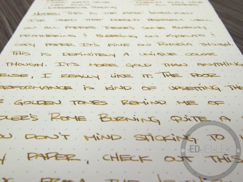 Pilot Iroshizuku Ina-Ho – Handwritten Ink Review – edjelley.com ...