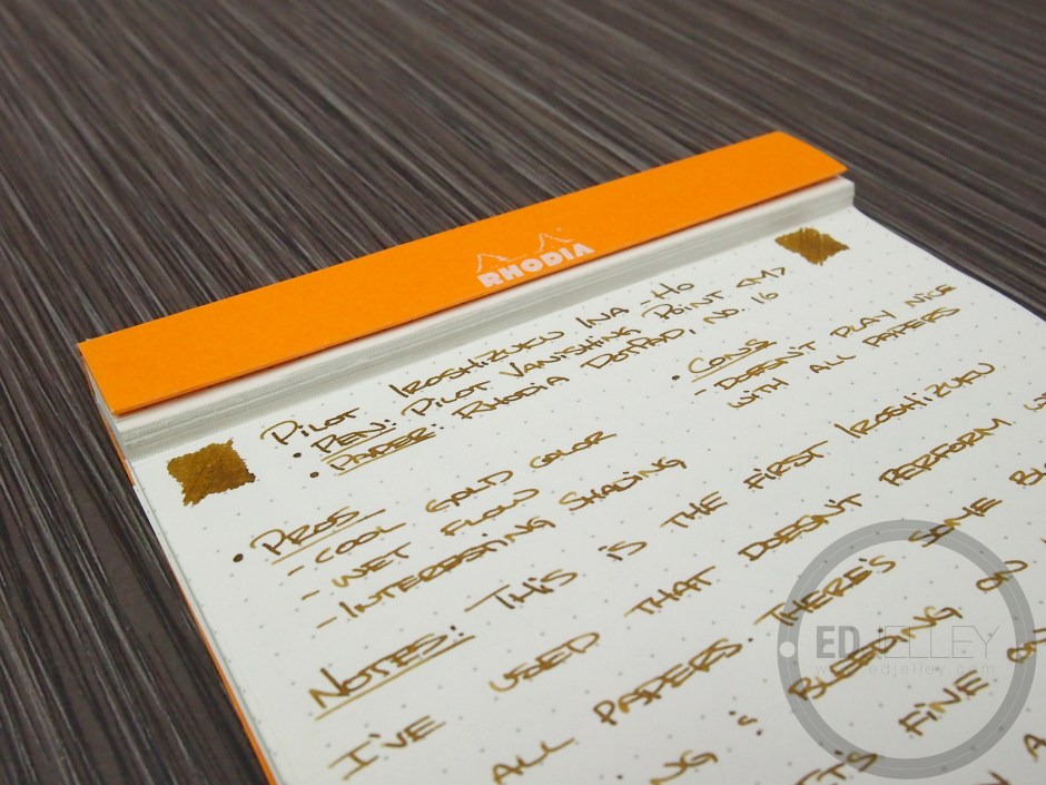 Pilot Iroshizuku Ina-Ho – Handwritten Ink Review – edjelley.com ...