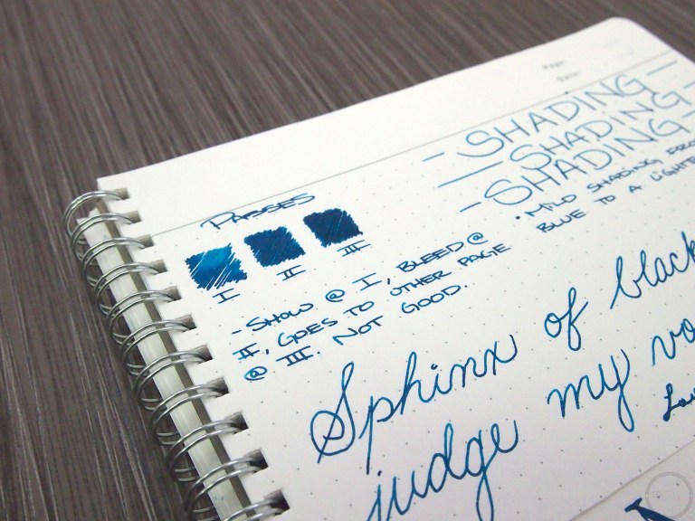 Noodler’s Navy – Ink Review – edjelley.com – Fountain Pen, Ink, and ...