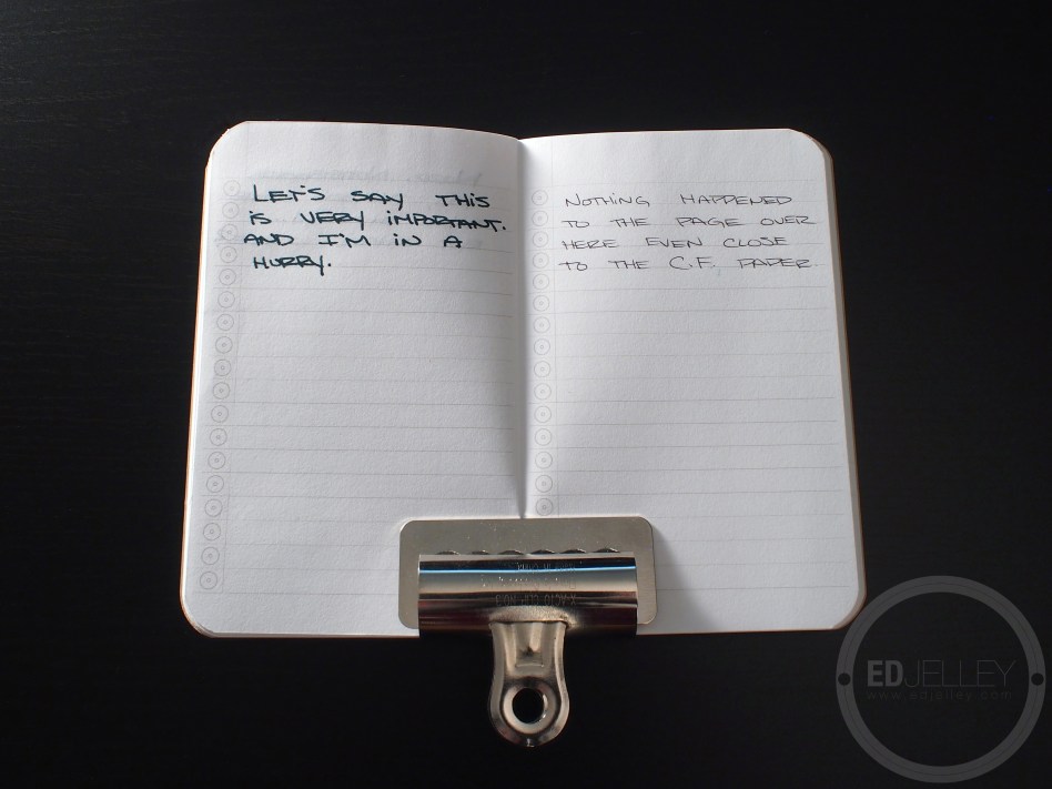 Pocket Notebooks: What does Fountain Pen Friendly really mean ...