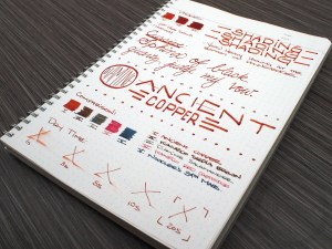 Diamine Ancient Copper – Ink Review – edjelley.com – Fountain Pen, Ink ...