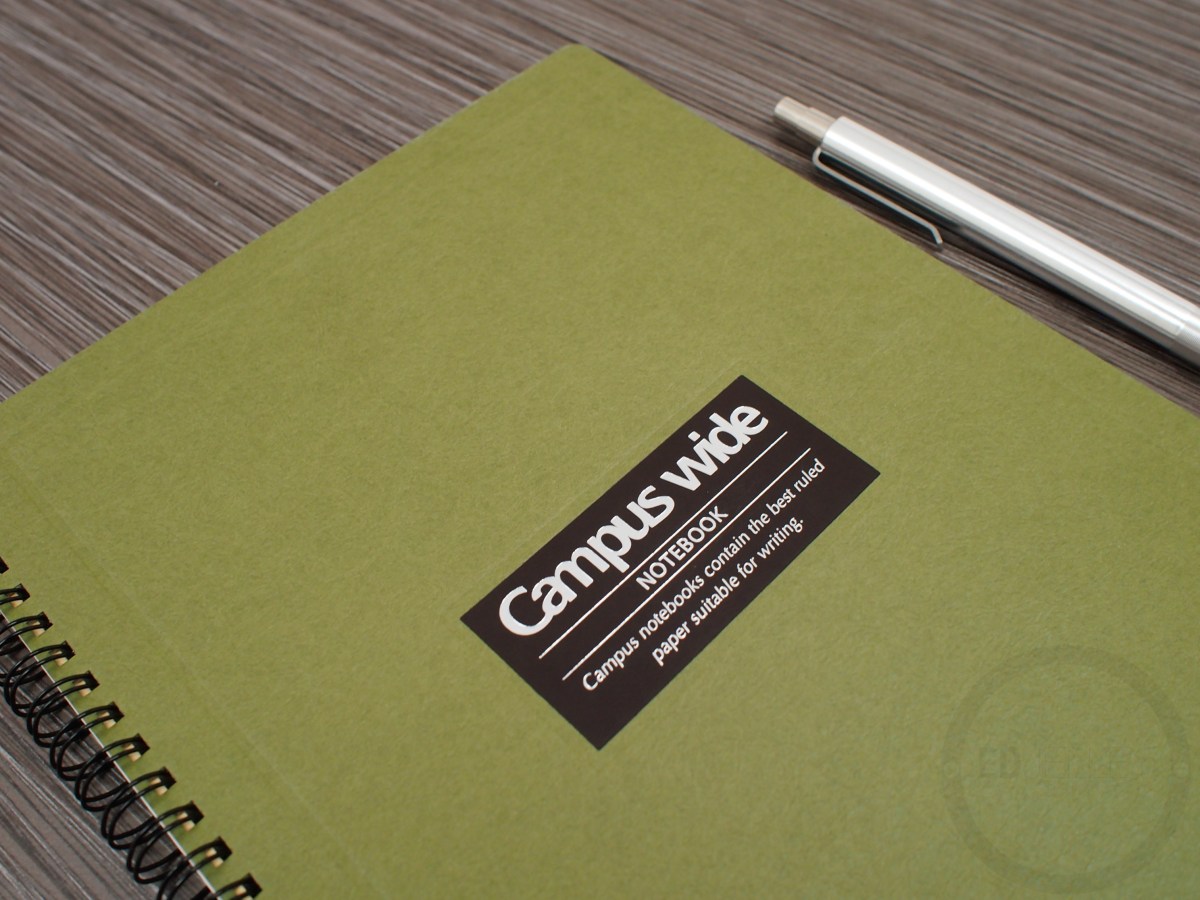 Kokuyo Campus Wide Notebook – Review – edjelley.com – Fountain Pen, Ink ...