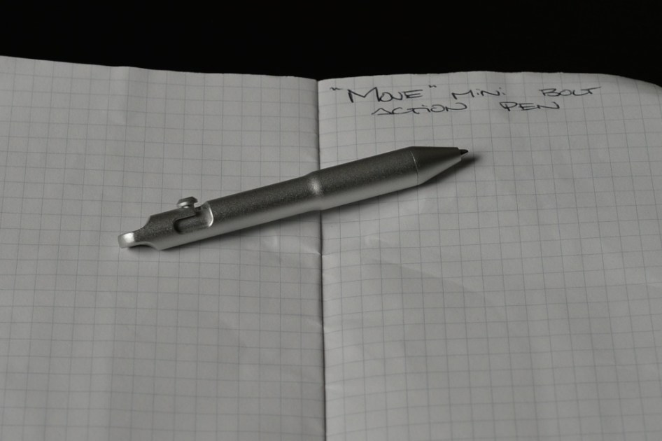 The Move Bolt Action EDC Pen Review – edjelley.com – Fountain Pen, Ink ...