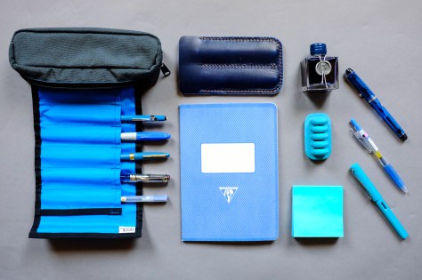 Stationery in Colors – Blue Edition – edjelley.com – Fountain Pen, Ink ...