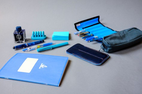 Stationery in Colors – Blue Edition – edjelley.com – Fountain Pen, Ink ...