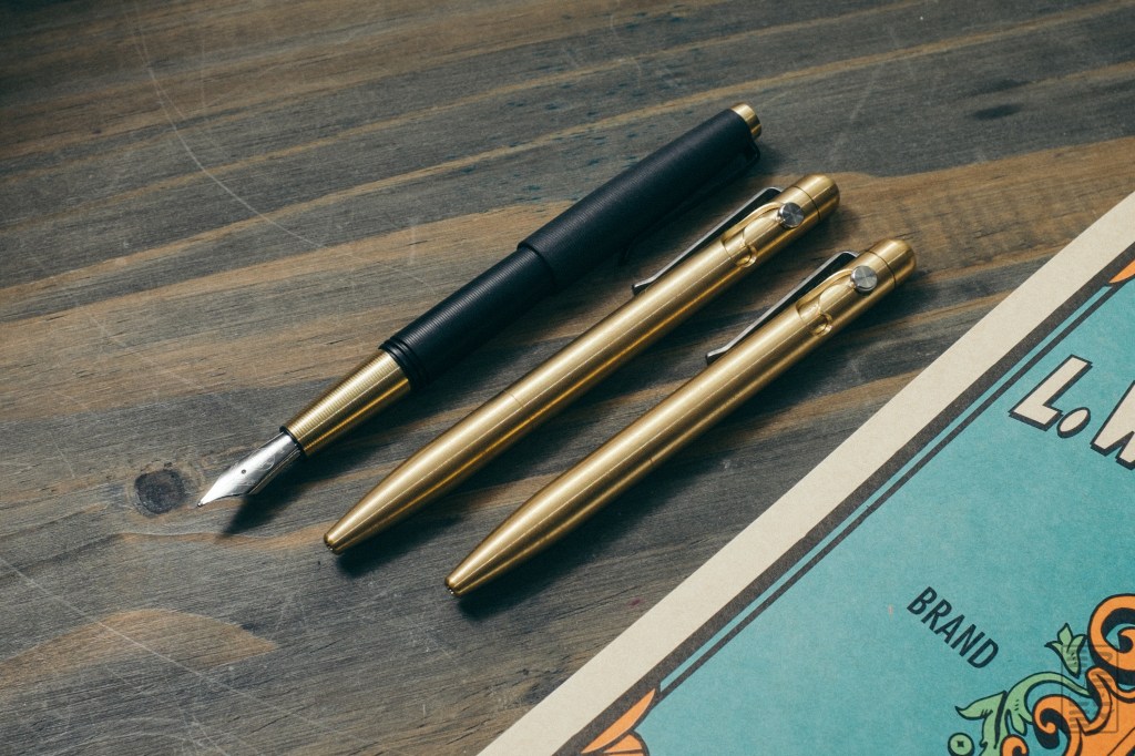 Tactile Turn Slider and Glider Bolt Action Pen – edjelley.com ...