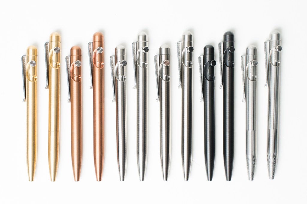 Tactile Turn Slider and Glider Bolt Action Pen – edjelley.com ...