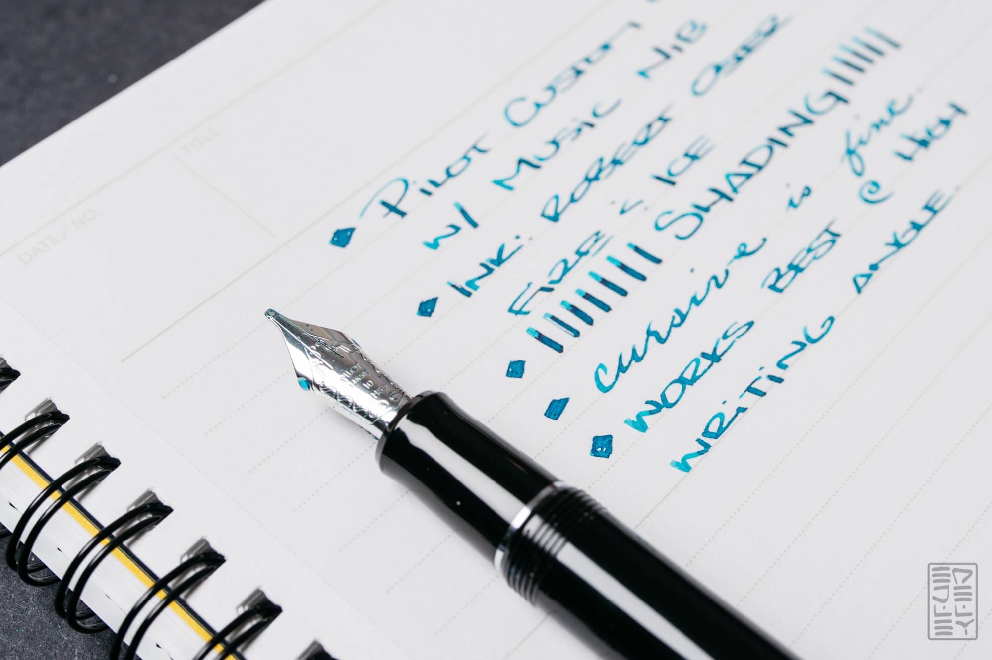Pilot Custom 912 with Music Nib Fountain Pen Review – edjelley.com ...