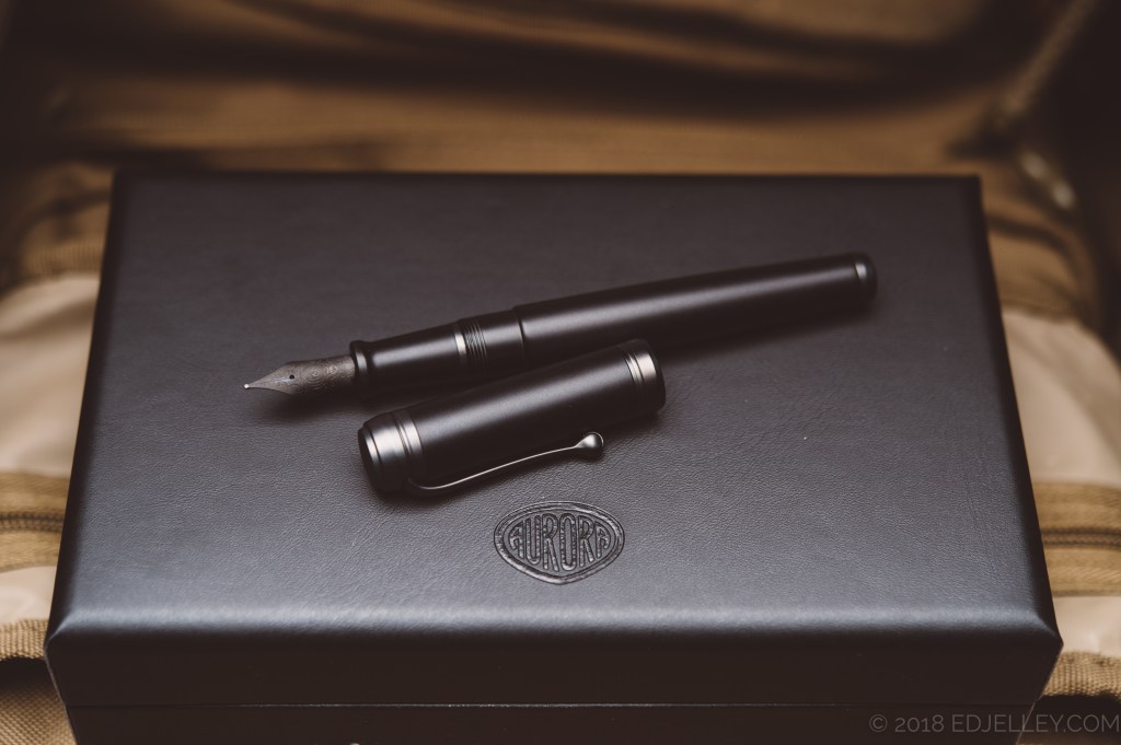 Aurora Talentum “Full Black” Fountain Pen Review – edjelley.com ...