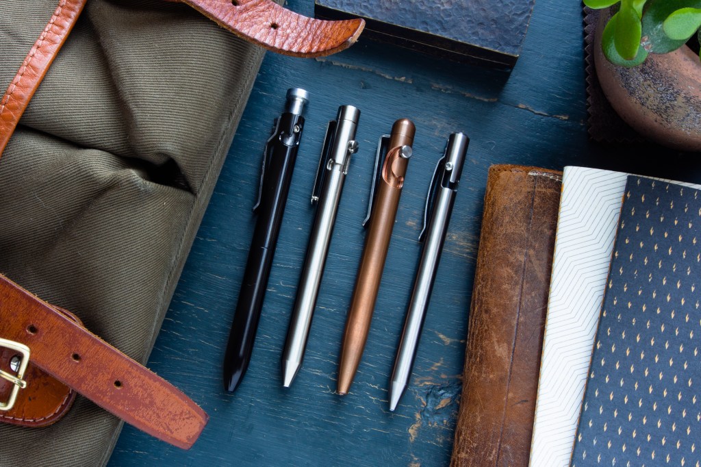 Tactile Turn, Karas Kustoms, Maxmadco and Inventery Co. Bolt Action Pen ...