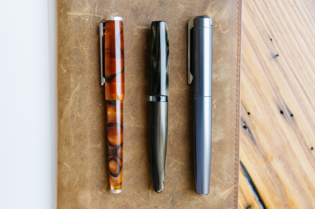 Karas Pen Co. Vertex Fountain Pen in Chrysopoeia Acrylic Review ...