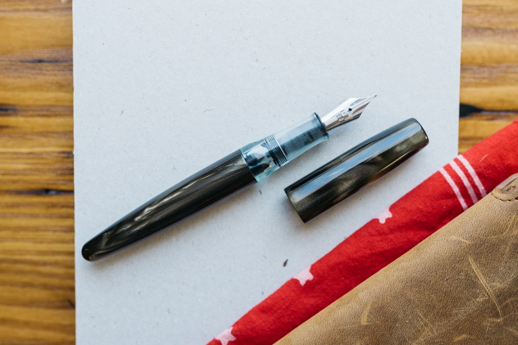 Karas Pen Co. Vertex Fountain Pen in Chrysopoeia Acrylic Review ...