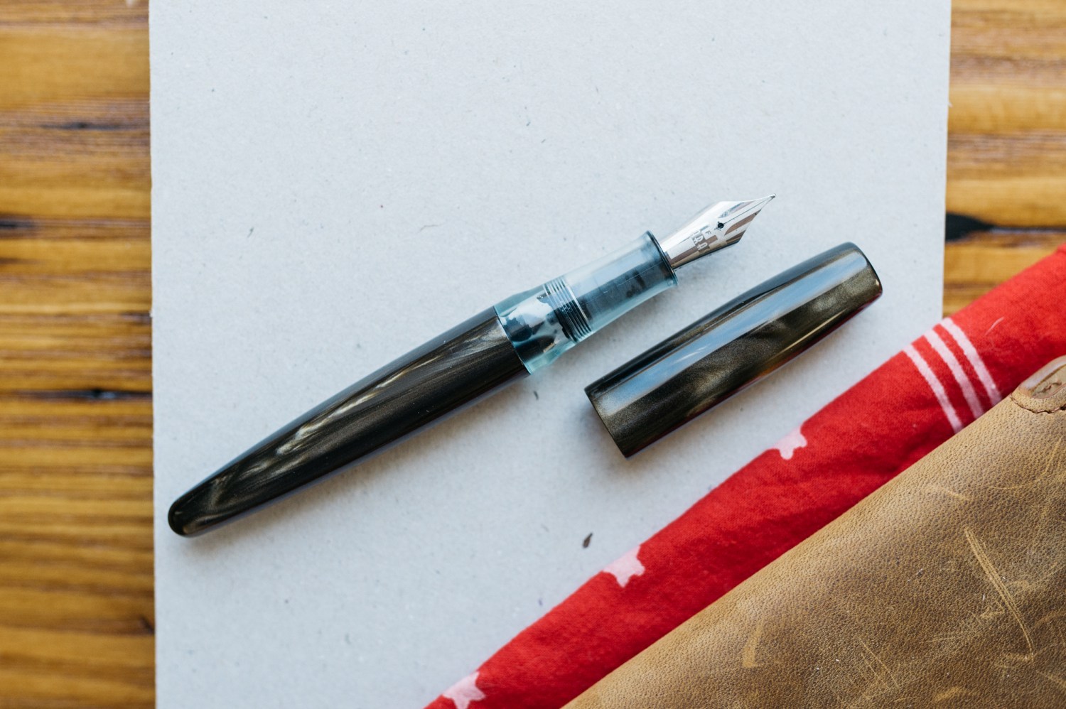 Karas Pen Co. Vertex Fountain Pen in Chrysopoeia Acrylic Review ...