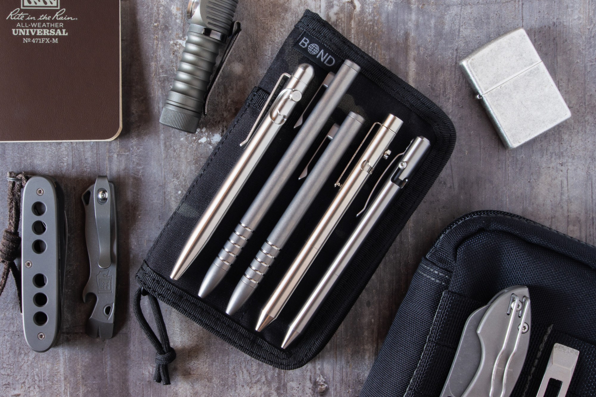 Urban Survival Gear TiScribe Mini Titanium Bolt Action Pen Review ...