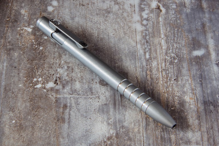 Urban Survival Gear TiScribe Mini Titanium Bolt Action Pen Review ...